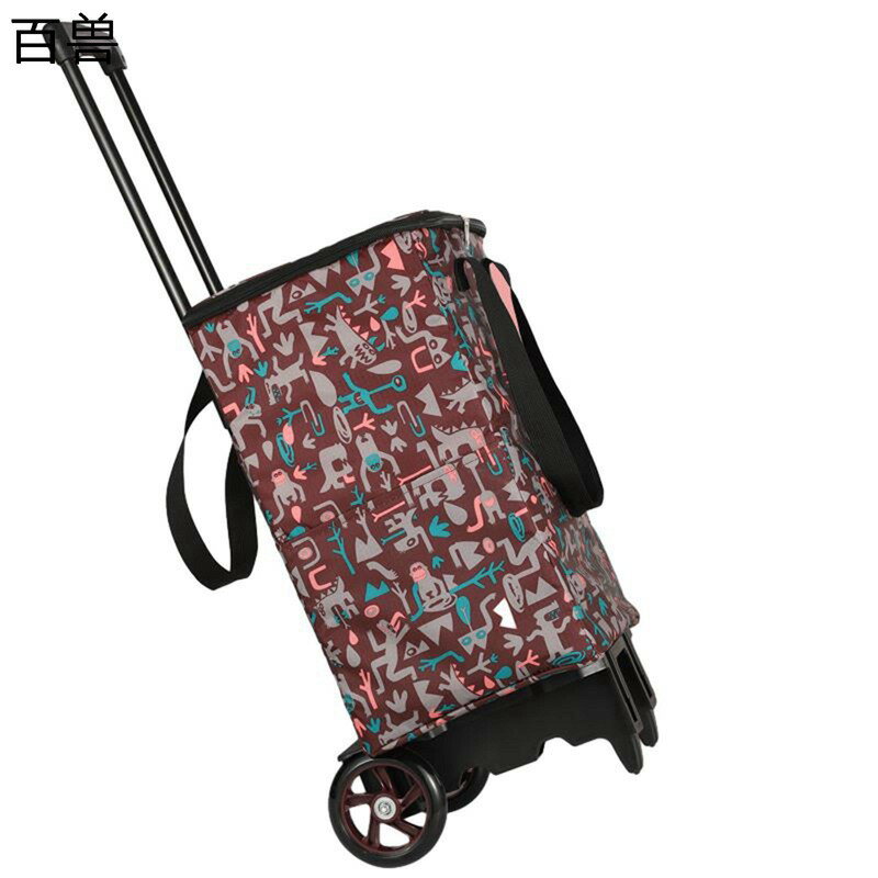 　　　 ◆◇◆人気の秘密◆◇◆ 【防水で頑丈な資材】生地オックスフォード / 車輪ゴム / キャリーバーアルミ合金　バッグの素材はオックスフォードでかなり丈夫となります。そして防水なので、雨の日でも楽に買い物できます。バッグ裏地アルミ蒸着フ...