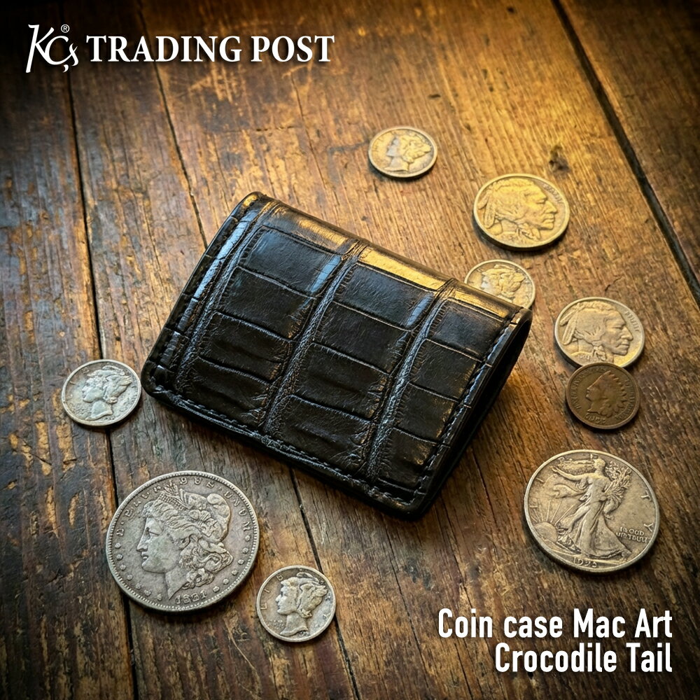 新商品一覧を見る ＞ カテゴリ一覧を見る ＞ &nbsp; KC,s(ケーシーズ/ケイシイズ) KC,s コインケース Mac Art クロコダイルテール 最高級「ポロサス」の贅沢な輝き。希少なテールの質感をその手に。 「皮革の宝石」と称さ...