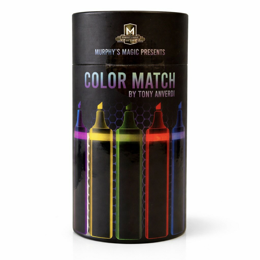 Anverdi COLOR MATCH 最先端メンタルマジックデバイス（Murphy's Magic） “完全一致”の衝撃。観客の思考を、100％読み取る。 伝説的クリエイター Tony Anverdi による名作「Color Match」...