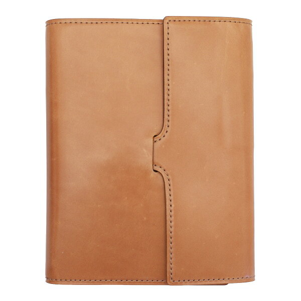 ベルトの先端が内側に隠れるシンプルな見た目が特徴の「カクシシリーズ」のシステム手帳です。表側にはレーデルオガワ製の「アサギリコードバン」を使用。初めはマットな表面で次第に朝霧が晴れ渡るように徐々に美しい艶へと変化していきます。内側にはテンペ...