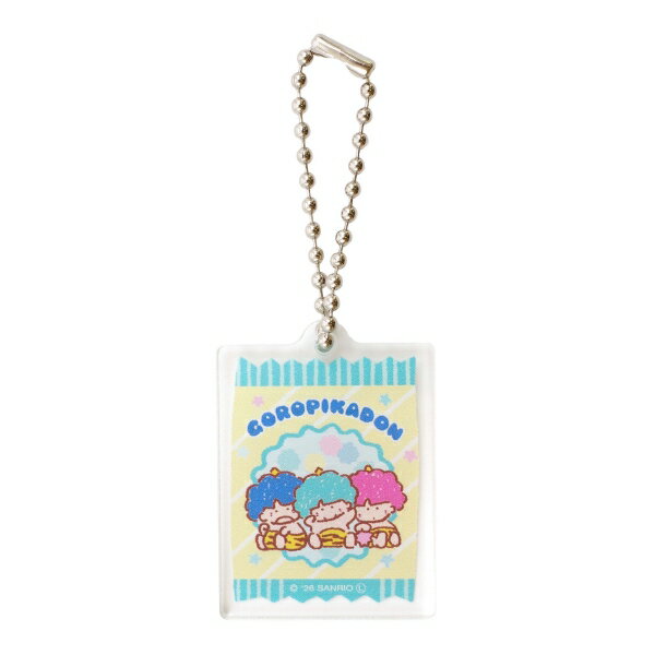 昔ながらのレトロパッケージをイメージしたお菓子文具シリーズ「サンリオキャラクターズおやつパーティー」のアクリルキーホルダーです。お菓子の袋のような形がキュートなアイテム!鍵の目印やカバンのワンポイントなど持ち物を華やかにしてくれます。素材:...