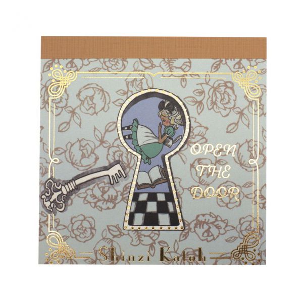 童話「不思議の国のアリス」の世界を「Shinzi Katoh /シンジカトウ」が様々なタッチで表現しました。魅惑のアリスワールドをモチーフにしたイラストをステーショナリーに仕上げました。アリスワールドの住人たちの魅力がギュっと詰まったスクエ...