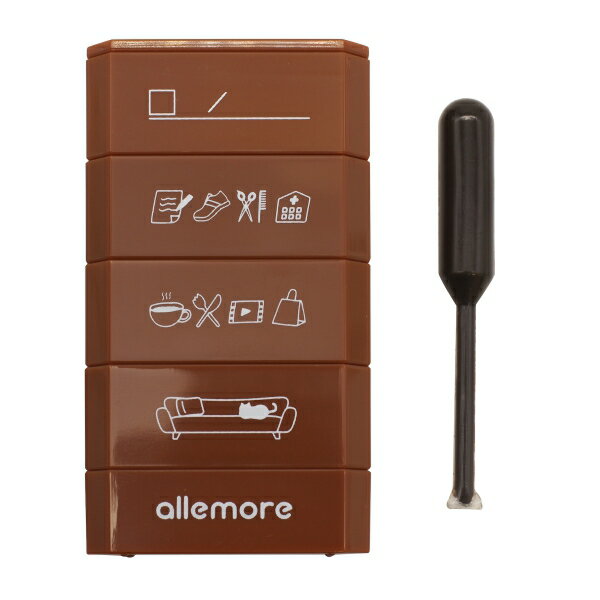 シヤチハタの新ブランド「allemore(アレモア)」シリーズの4連結スタンプ「nototo join(ノトトジョイン)」です。テーマに沿った4つの印面で、手帳・ノートがキレイに整います。油性顔料のため水性ペンで塗っても滲みにくいため、スタ...