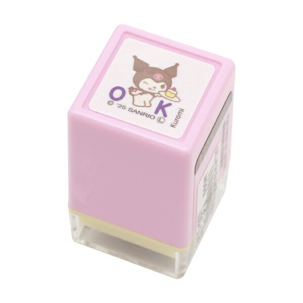 柔らかいピンクのホルダーが可愛い、サンリオキャラクターズの浸透印スタンプです。インク台いらずの手軽さが魅力。手帳やメモのちょっとした隙間にポン！と捺せます。コンパクトなのでペンケースにも入ります。約500回捺印可能。※インク補充式押した時の...