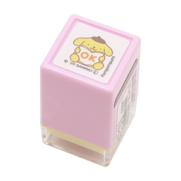 柔らかいピンクのホルダーが可愛い、サンリオキャラクターズの浸透印スタンプです。インク台いらずの手軽さが魅力。手帳やメモのちょっとした隙間にポン！と捺せます。コンパクトなのでペンケースにも入ります。約500回捺印可能。※インク補充式押した時の...