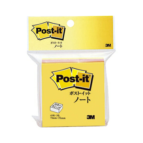 5色のふせんが積層された便利なキューブタイプ。商品番号134901商品名CN-33 カラーキューブ レギュラーJAN4901690019043メーカー住友スリーエムメーカー品番CN-33
