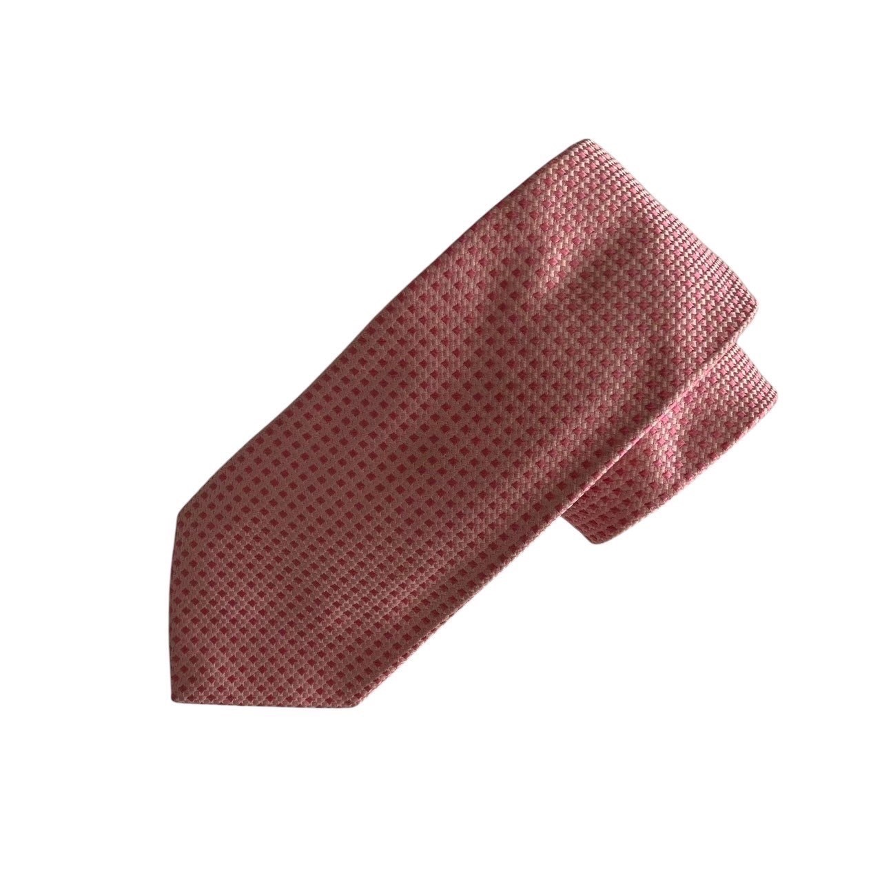 SALVATORE FERRAGAMO サルバトーレフェラガモ フェラガモ ネクタイ ハイブランド 小物 スーツ ファッション ピンク シルク 光沢感 総柄 イタリア製 メンズ ■商品情報■ ●タイトル　 SALVATORE FERRAGA...