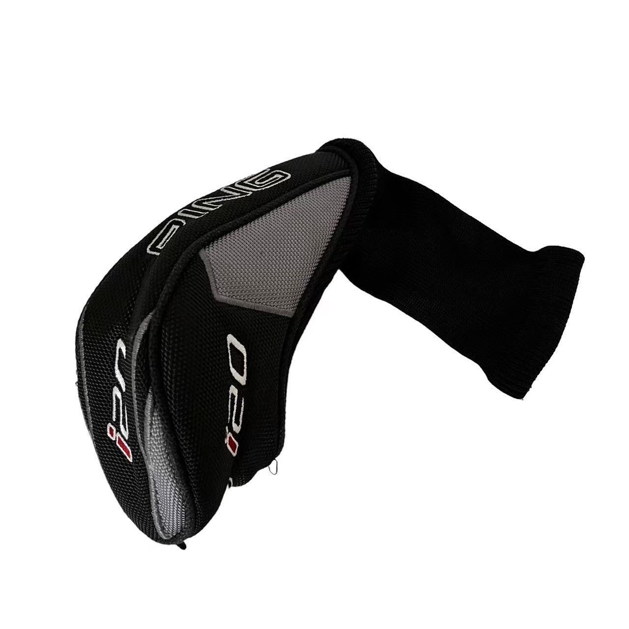 PING ピン ゴルフ ヘッドカバー ブラック グレー i20 ニット スポーツ 趣味 傷防止 ナイロン メッシュ ニット 黒 グレー 保護 ■商品情報■ ●タイトル　PING ピン ゴルフ ヘッドカバー ブラック グレー i20 ニット ...
