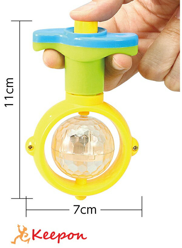 商品サイズ/110×70×40mm 材質：PP、PS ※電池内蔵（電池交換はできません）ダブルシャインスピン！