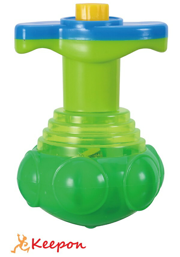 ふしぎな形の光るこま！ ワンタッチで回せる楽しいこま！ 商品サイズ:φ60×90mm 材質：PS ☆電池内蔵(電池交換はできません)光るおもちゃであそぼう！