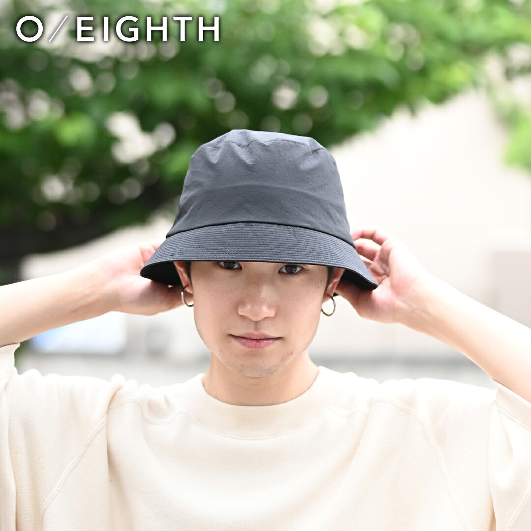 &nbsp; 新商品一覧を見る ＞ ブランド一覧を見る ＞ &nbsp; O/EIGHTH(オーエイス) Nylon wash Hat Black TYPE Y ナイロンウォッシュ ハット ブラック タイプY &nbsp; — サイドのボリ...