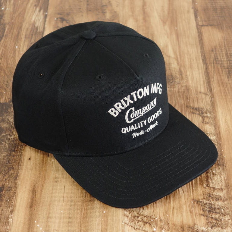ブリクストン BRIXTON 5パネル スナップバックキャップ ブラック STRATTON SNAPBACK サイズの測り方 よく頂くお問合せ メルマガBRIXTON / ブリクストン STRATTON SNAPBACK ／ 5パネルキャッ...
