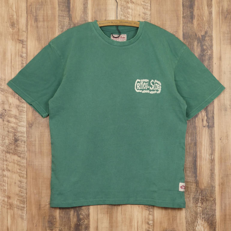TCSS 半袖 メンズ Tシャツ Tiki Tee グリーン ティーシーエスエス サイズの測り方 よく頂くお問合せ メルマガTCSS Critical Slide Tiki Tee 半袖 メンズ Tシャツ グリーン ティーシーエスエス 23...