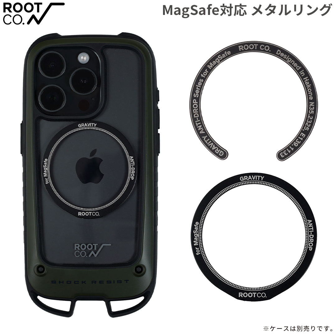 ROOT CO. GRAVITY METAL RING for MagSafe(ブラック)▼商品名ROOT CO. GRAVITY METAL RING for MagSafe(ブラック)▼関連ワードMagSafe:MagSafe マグセー...