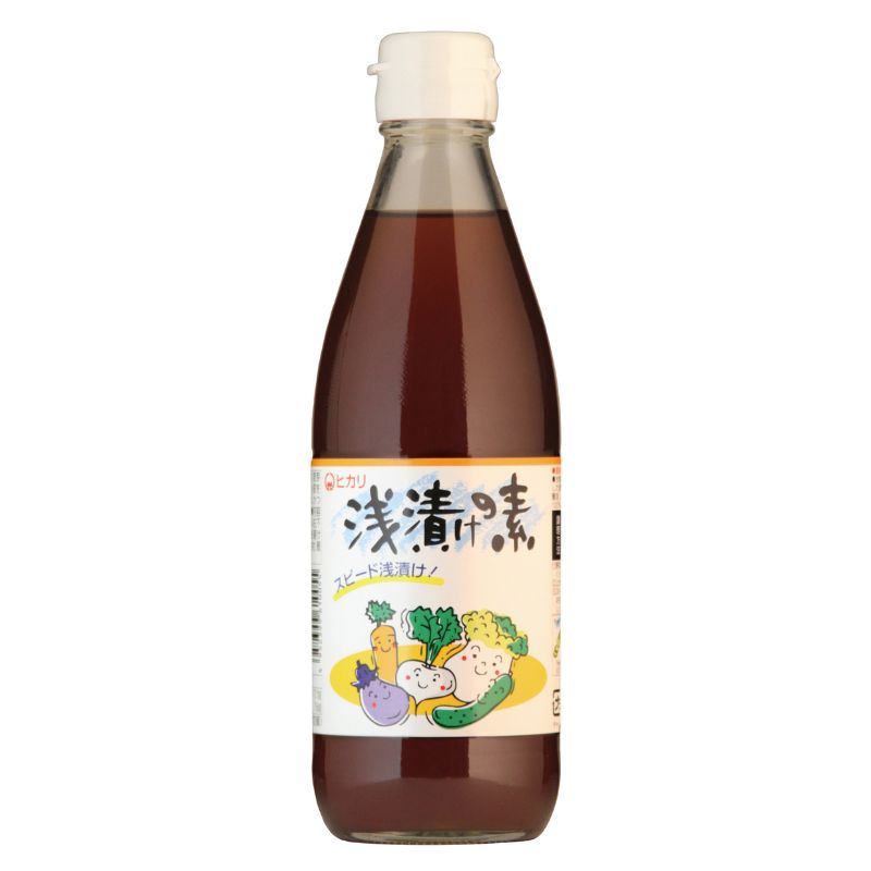 ☆ 商品名浅漬の素 内容量360ml 商品説明国産鰹節・昆布・有機乾椎茸から丁寧にとった自家製だし使用 本醸造醤油とだしの旨みを活かした自然な味わい ■本醸造醤油とだしの旨みに唐辛子のピリッとした辛みを効かせた ■有機米酢使用 ■野菜をカッ...