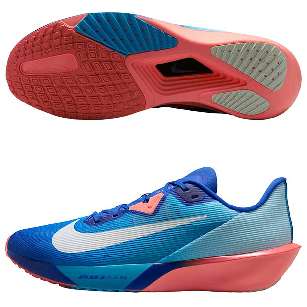 商品詳細ナイキ、大人/メンズ用ランニングシューズ。 前足部のAir Zoomユニットで、鋭い蹴り出しと安定した反発力を実現。柔軟性と反発性が向上したCushlon 3.0フォームを搭載。足中央部の丈夫なプラスチックパーツにより、素早く反発力...