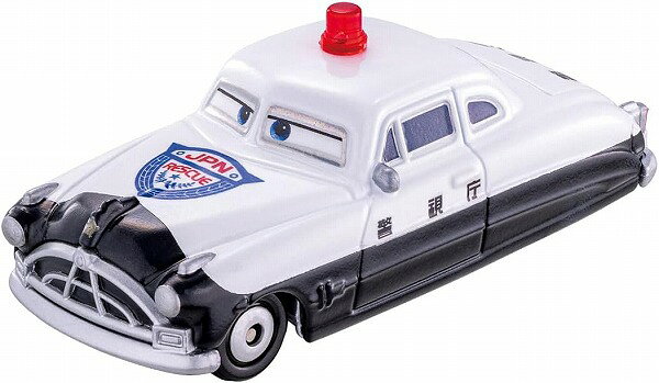 日本の緊急車両をテーマにしたオリジナルシリーズのドック・ハドソンがカーズ トミカに登場! ドック・ハドソンが日本のパトカーデザインになって登場! ドック・ハドソンらしく、少しクラシカルなパトカーをモチーフにしています。 警視庁の文字が旧字体...