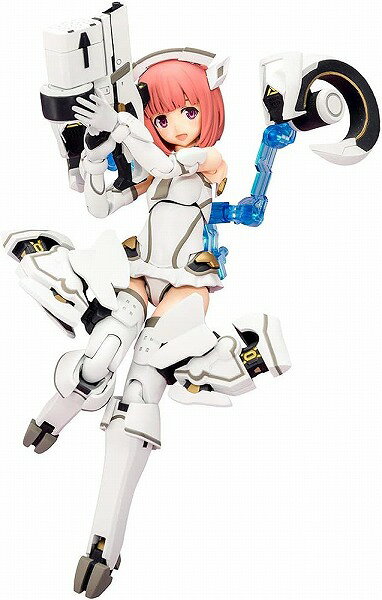 お花大好き純粋少女「相河愛花」をメガミデバイス仕様でプラモデル化! さらに封入特典としてゲーム内で使えるアイテムがもらえる「プレゼントコード」が付属します! キャラクター&ギアデザインは島田フミカネ氏! 相河愛花は先に発売された兼志谷シタラ...