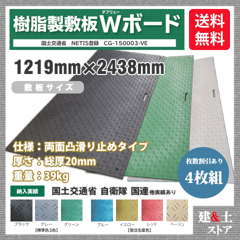 ■特長 　●国土交通省 NETIS登録 CG-150003-VE。 　●軽量の為、人力で、小人数、短時間で設置可能です。 　●荷下ろし等のクレーン作業軽減により、安全性が向上します。 　●バイオマスプラスチックを使用しておりCO2排出量を9...
