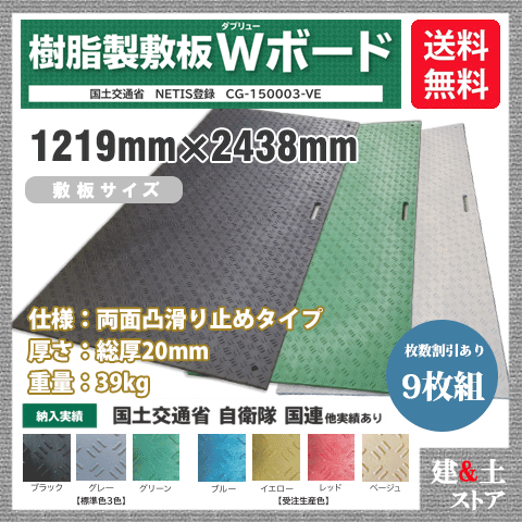 ■特長 　●国土交通省 NETIS登録 CG-150003-VE。 　●軽量の為、人力で、小人数、短時間で設置可能です。 　●荷下ろし等のクレーン作業軽減により、安全性が向上します。 　●バイオマスプラスチックを使用しておりCO2排出量を9...
