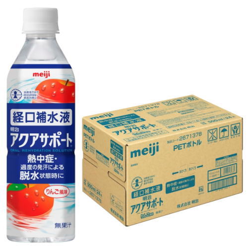 ● 失われた水分と電解質をすばやく吸収 熱中症や過度の発汗による脱水状態時に水と電解質が体内にすばやく吸収されるよう、ナトリウムイオン等の電解質とブドウ糖をバランス良く配合しています。 ●すっきりおいしいりんご風味 りんご風味ですっきりおい...