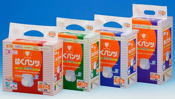 ※本商品は返品不可となります。発売元、製造元、輸入元又は販売元【イワツキ】【 商品説明 】「はくパンツスリム　病院施設用」は、自分一人ではく、脱ぐがラクラク簡単、はくパンツです。●自分ひとりでOKの手軽さ、はく、脱ぐがラクラク簡単です。●か...