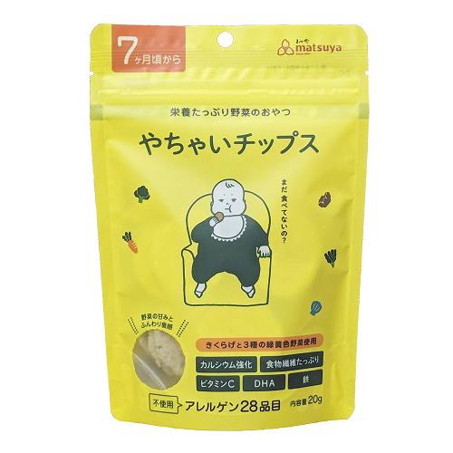 ※本商品は返品不可となります。発売元、製造元、輸入元又は販売元【ピップ】【 商品説明 】「やちゃいチップス」は、熊本産きくらげと3種の緑黄色野菜をたっぷりと使用。赤ちゃんの成長に欠かせない、栄養がギュッとつまった、はじめてのおやつにぴったり...