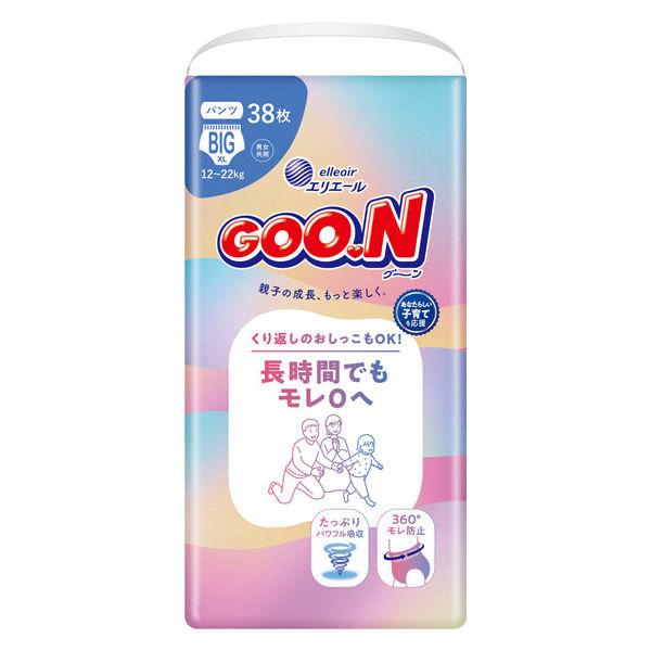発売元、製造元、輸入元又は販売元【大王製紙 】【 商品説明 】「グ〜ンプラス長時間でもモレ0へ　パンツ」は、進化した吸収体と吸収ブーストシートでくりかえしおしっこしてもパワフルに吸収します。●ママパパをサポート！子育て先まわり設計「長時間で...
