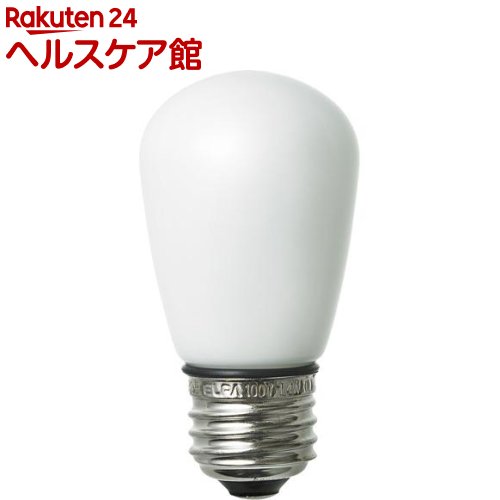 お店TOP＞家電＞電球・蛍光灯＞LED電球＞LED電球(E26 口金)＞エルパ(ELPA) LED装飾用電球 防水型 サイン球形 E26 昼白色 LDS1N-G-GWP900 (1コ入)【エルパ(ELPA) LED装飾用電球 防水型 サイン...