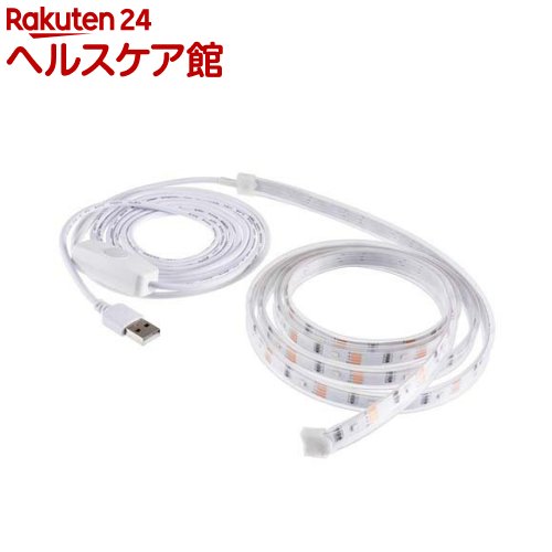 お店TOP＞ホーム＆キッチン＞インテリア＞インテリア＞ライト＞LEDテープライト色切替 USB式 テープ長さ1.5m (1個)【LEDテープライト色切替 USB式 テープ長さ1.5mの商品詳細】●お好みの長さにカットしてご使用できます●スイ...