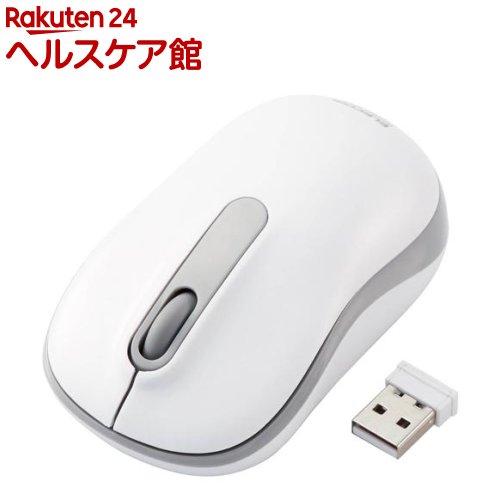 お店TOP＞家電＞情報家電＞パソコンサプライ＞マウス＞エレコム ワイヤレスマウス 無線 抗菌 光学式 3ボタン 静音 Mサイズ M-DY11DRSKWH (1個)【エレコム ワイヤレスマウス 無線 抗菌 光学式 3ボタン 静音 Mサイズ M...