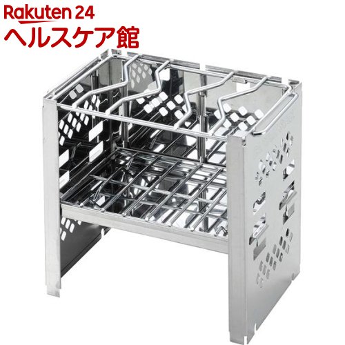 お店TOP＞スポーツ＞アウトドア＞バーベキュー用品＞バーベキューツール＞カマド スマートグリル B6型 3段段調節 (1個)【カマド スマートグリル B6型 3段段調節の商品詳細】●スマートに賢く使え、スマートに収納。●ゴトクとアミがセット...