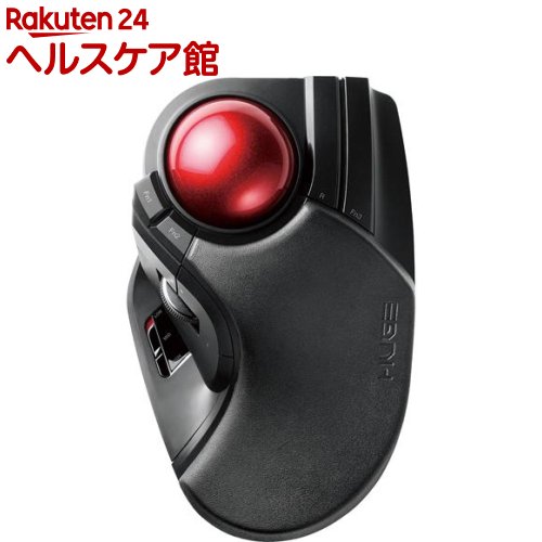 お店TOP＞家電＞情報家電＞パソコンサプライ＞マウス＞エレコム マウス トラックボール ワイヤレス 人差し指 中指操作 M-HT1DRXBK (1個)【エレコム マウス トラックボール ワイヤレス 人差し指 中指操作 M-HT1DRXBKの...