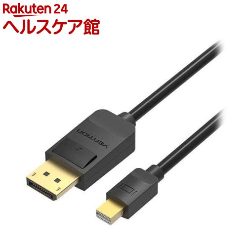 お店TOP＞家電＞情報家電＞パソコンサプライ＞パソコン周辺機器＞VENTION Mini DP to DPケーブル 4K対応 3m Black HA-3165 (1個)【VENTION Mini DP to DPケーブル 4K対応 3m B...