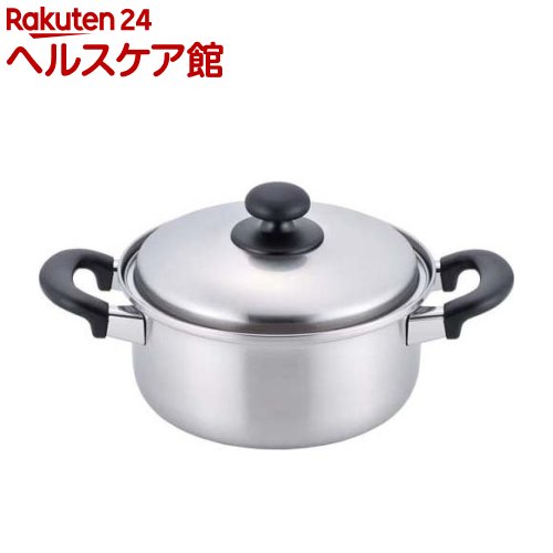 お店TOP＞ホーム＆キッチン＞鍋・フライパン＞IH調理器対応＞IH調理器対応なべ＞燕三 IH対応両手鍋 20cm EM-015 (1個)【燕三 IH対応両手鍋 20cm EM-015の商品詳細】●昔ながらのシンプルな形状こそ使いやすい。基本...