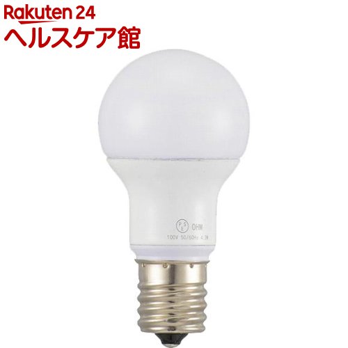お店TOP＞家電＞電球・蛍光灯＞LED電球＞LED電球＞LED電球 小形 E17 40形相当 電球色 LDA4L-G-E17 IH2R1 (1個)【LED電球 小形 E17 40形相当 電球色 LDA4L-G-E17 IH2R1の商品詳細】...