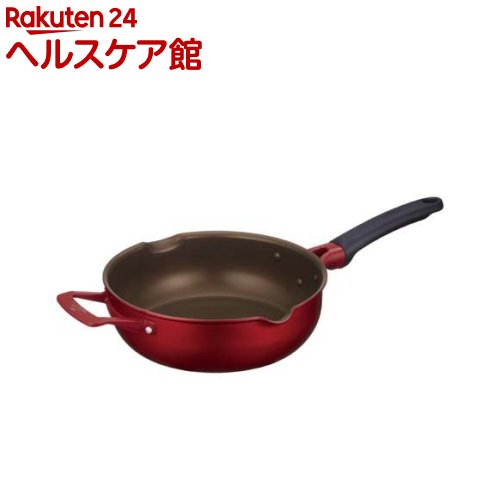 お店TOP＞ホーム＆キッチン＞鍋・フライパン＞フライパン＞フライパン＞サーモス デュラブルシリーズ IH対応 マルチパンKFJ 24cm レッド KFJ-024W R (1個)【サーモス デュラブルシリーズ IH対応 マルチパンKFJ 24...