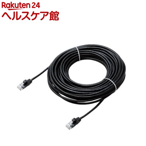 お店TOP＞家電＞情報家電＞パソコンサプライ＞データ通信ケーブル＞エレコム やわらかLANケーブル CAT6 15m ブラック LD-GPY／BK15 (1本)【エレコム やわらかLANケーブル CAT6 15m ブラック LD-GPY／B...