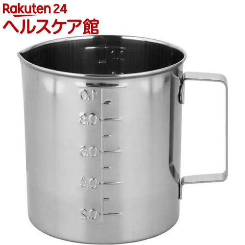お店TOP＞ホーム＆キッチン＞調理器具＞はかり・計量用品＞計量カップ＞味道 計量カップ 1000cc AD-193 (1個)【味道 計量カップ 1000cc AD-193の商品詳細】●サビに強く丈夫なステンレス製の計量カップ。●液体を移しや...