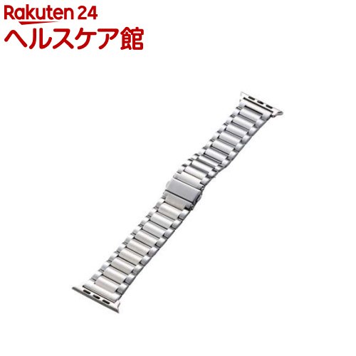 お店TOP＞家電＞情報家電＞パソコンサプライ＞パソコン周辺機器＞エレコム Apple Watch バンド 44／42mm プレミアムステンレス シルバー AW-44BDSS3SV (1個)【エレコム Apple Watch バンド 44／4...