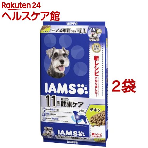 お店TOP＞ペット用品＞犬用食品(フード・おやつ)＞プレミアム・ドッグフード＞プレミアム ドッグフード(超高齢犬)＞アイムス 11歳以上用 毎日の健康ケア チキン 小粒 (5kg*2コセット)【アイムス 11歳以上用 毎日の健康ケア チキン...