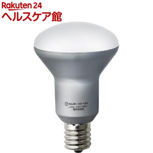 お店TOP＞家電＞電球・蛍光灯＞LED電球＞LED電球(E17 口金)＞エルパ(ELPA) LED電球 ミニレフ球形 E17 昼光色 LDR4D-H-E17-G610 (1コ入)【エルパ(ELPA) LED電球 ミニレフ球形 E17 昼光色...