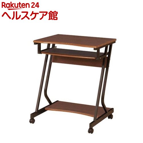 お店TOP＞ホーム＆キッチン＞インテリア＞机＞デスク＞弘益 パソコンデスク ブラウン PC-62D-BR (1個)【弘益 パソコンデスク ブラウン PC-62D-BRの商品詳細】●モニター、キーボード、本体などを区別して置いておく事が可能。...