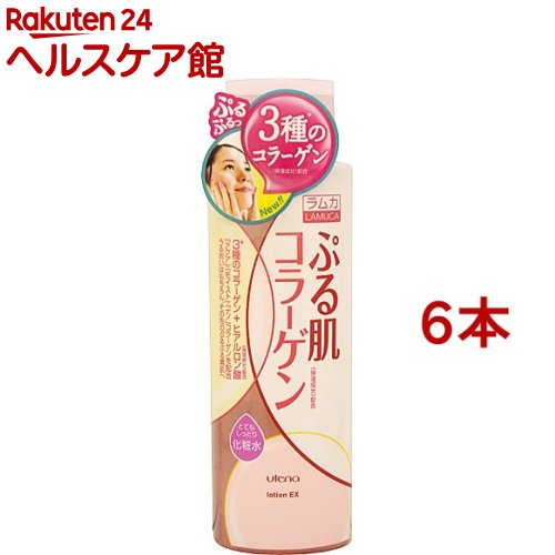 お店TOP＞化粧品＞化粧水・ジェル＞化粧水＞保湿化粧水＞ラムカ ぷる肌 化粧水 とてもしっとり (200ml*6本セット)商品区分：化粧品【ラムカ ぷる肌 化粧水 とてもしっとりの商品詳細】●3種のコラーゲンを組み合わせて配合。お肌のすみず...