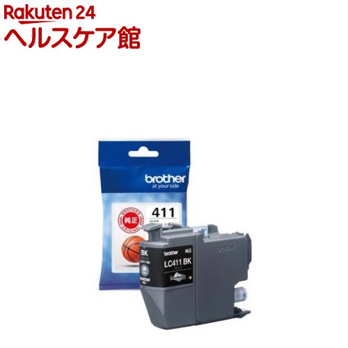 お店TOP＞家電＞別売部品＞プリンタ用インク＞ブラザープリンタ用インクカートリッジ＞ブラザー純正 インクカートリッジブラック LC411BK (1個)【ブラザー純正 インクカートリッジブラック LC411BKの商品詳細】●対応機種：DCP-...
