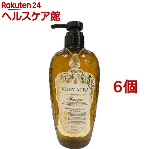 お店TOP＞化粧品＞ヘアケア＞ノンシリコン ヘアケア＞ノンシリコンシャンプー＞ヌーディオーラ シャンプー (600ml*6個セット)商品区分：化粧品【ヌーディオーラ シャンプーの商品詳細】●圧倒的な保湿力をもつ高級保湿成分を高濃度に配合。●...