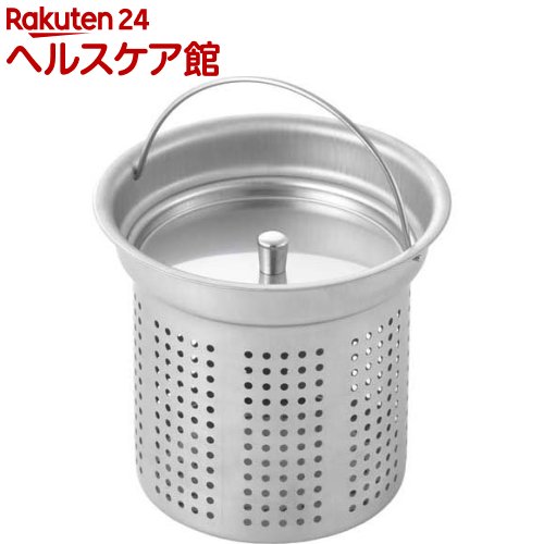 お店TOP＞ホーム＆キッチン＞キッチン＞シンクまわり用品＞ダストポット・コーナーポット＞ヨシカワ ステンレス製 ゴミポケット 深型 フタ付き 1214988 (1個)【ヨシカワ ステンレス製 ゴミポケット 深型 フタ付き 1214988の商...