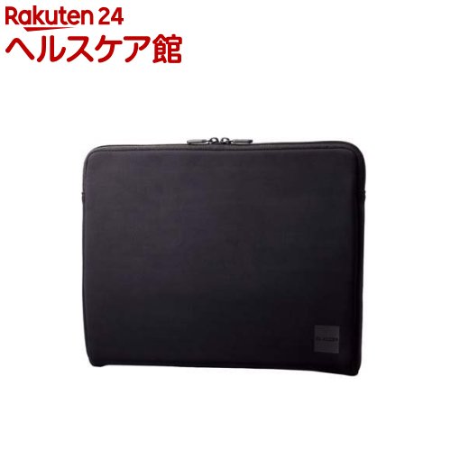 お店TOP＞家電＞情報家電＞パソコンサプライ＞キャリングバッグ＞エレコム パソコンケース 14インチ 耐衝撃 撥水加工 スリム ファスナー式 ブラック (1個)【エレコム パソコンケース 14インチ 耐衝撃 撥水加工 スリム ファスナー式 ...