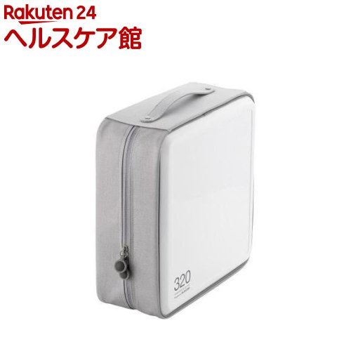 お店TOP＞家電＞オーディオ機器＞DVDソフト・アクセサリー＞CD・DVDケース＞エレコム CD／DVDファスナーケース CCD-H320WH (1コ入)【エレコム CD／DVDファスナーケース CCD-H320WHの商品詳細】●320枚の...