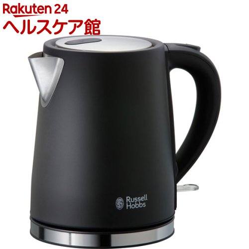 お店TOP＞ホーム＆キッチン＞調理器具＞やかん・ポット＞ケトル(やかん)＞ラッセルホブス ベーシックケトル ブラック 7013JP-BK (1個)【ラッセルホブス ベーシックケトル ブラック 7013JP-BKの商品詳細】●ベーシックなデザ...